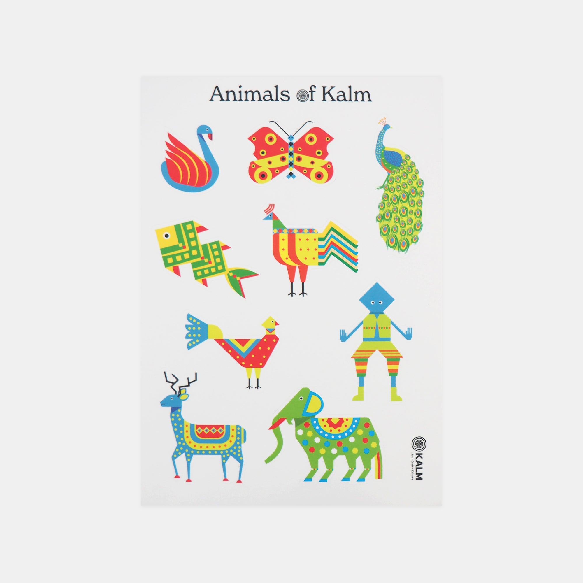 Animal of Kalm Sticker Sheet – Kalm Village